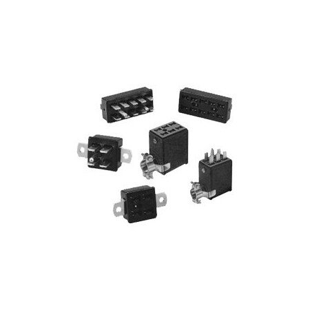 Connectivity Solutions Rack And Panel Connector, 4 Contact(S), Male, Solder Terminal, Plug P ...
